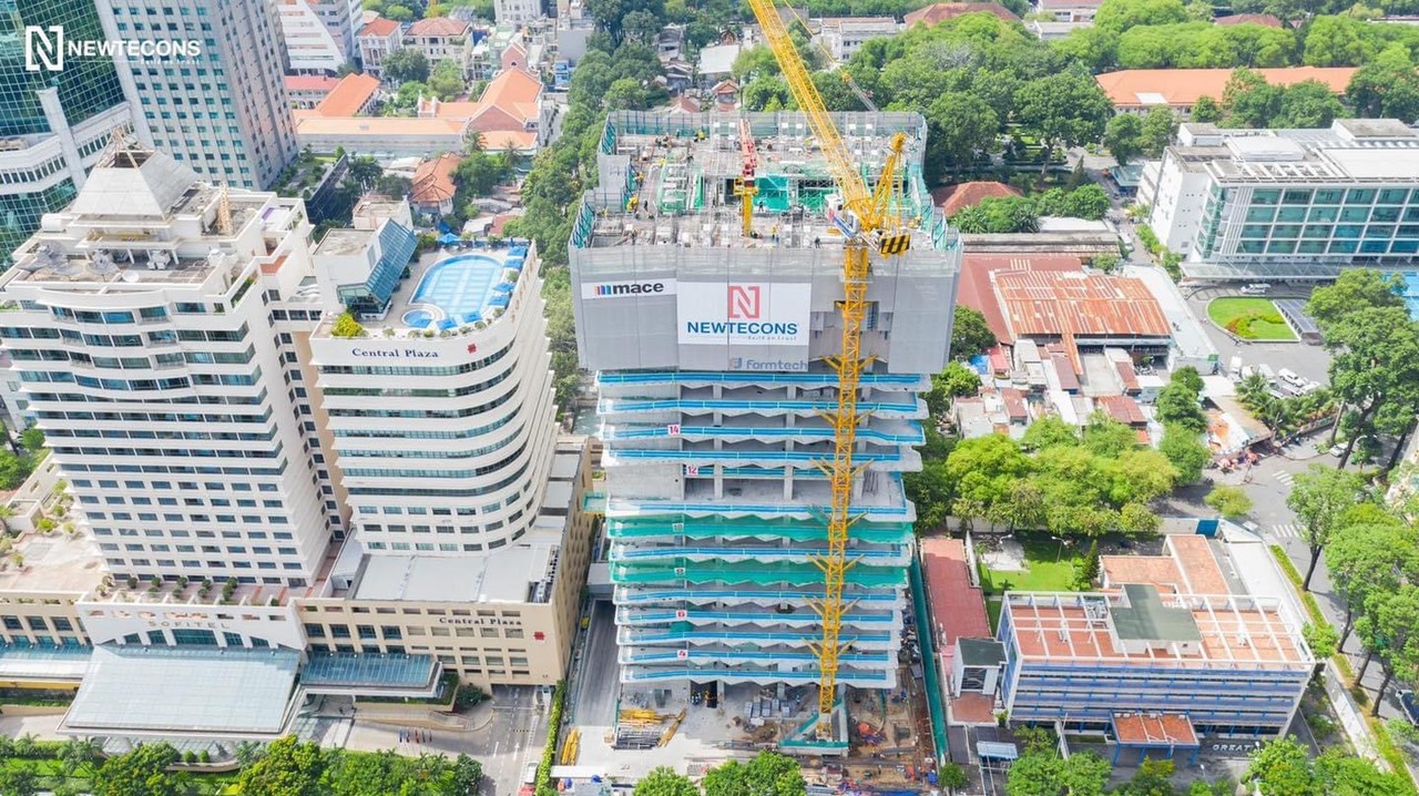 Dự án Techcombank Saigon Tower sẽ cất nóc vào tháng 7?